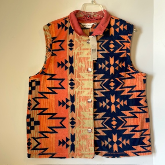 Rebecca Malone | Jackets & Coats | Rebecca Malone Womens Xl Vest Nwt ...